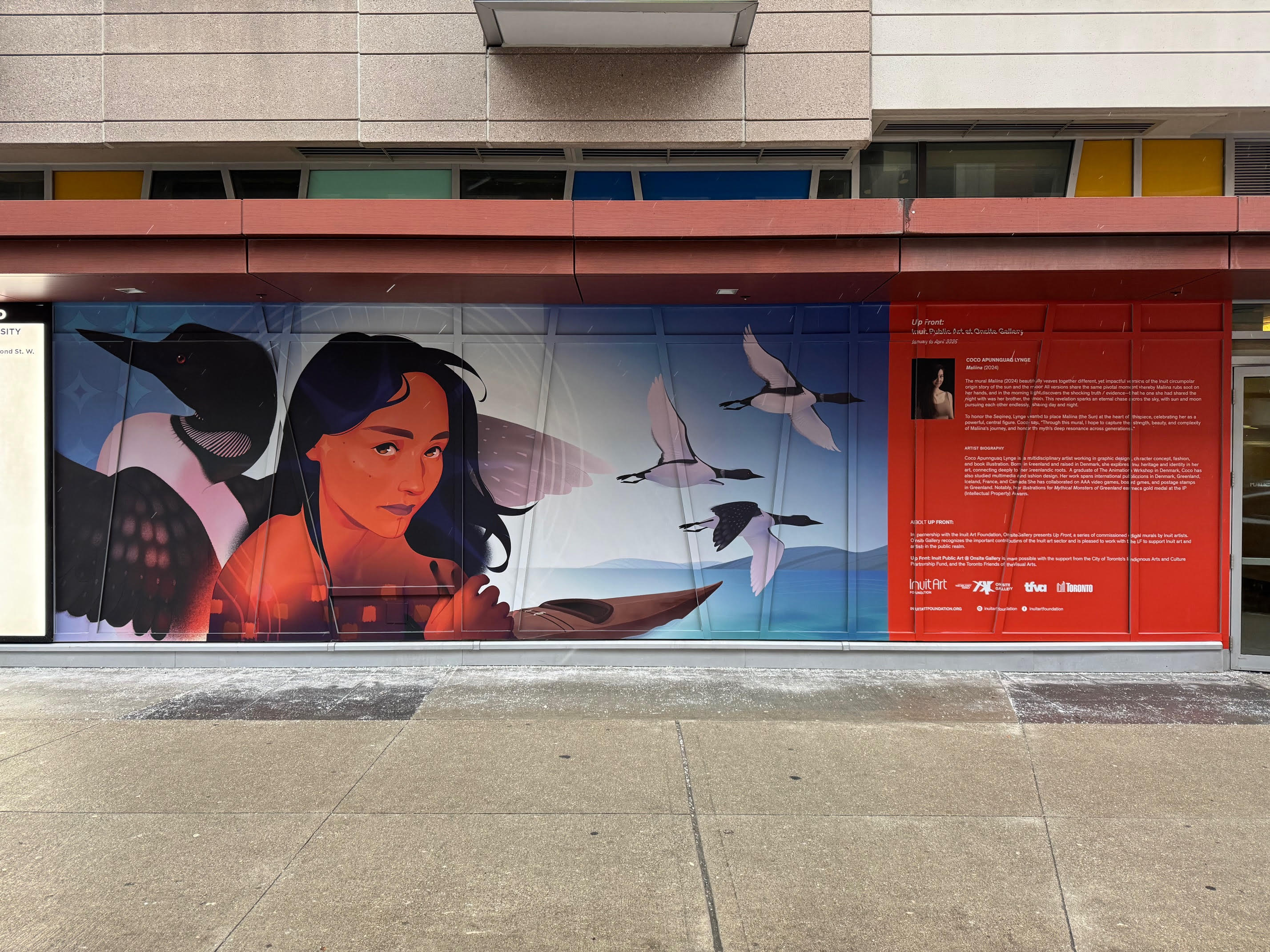 New Coco A. Lynge Mural On View in Downtown Toronto